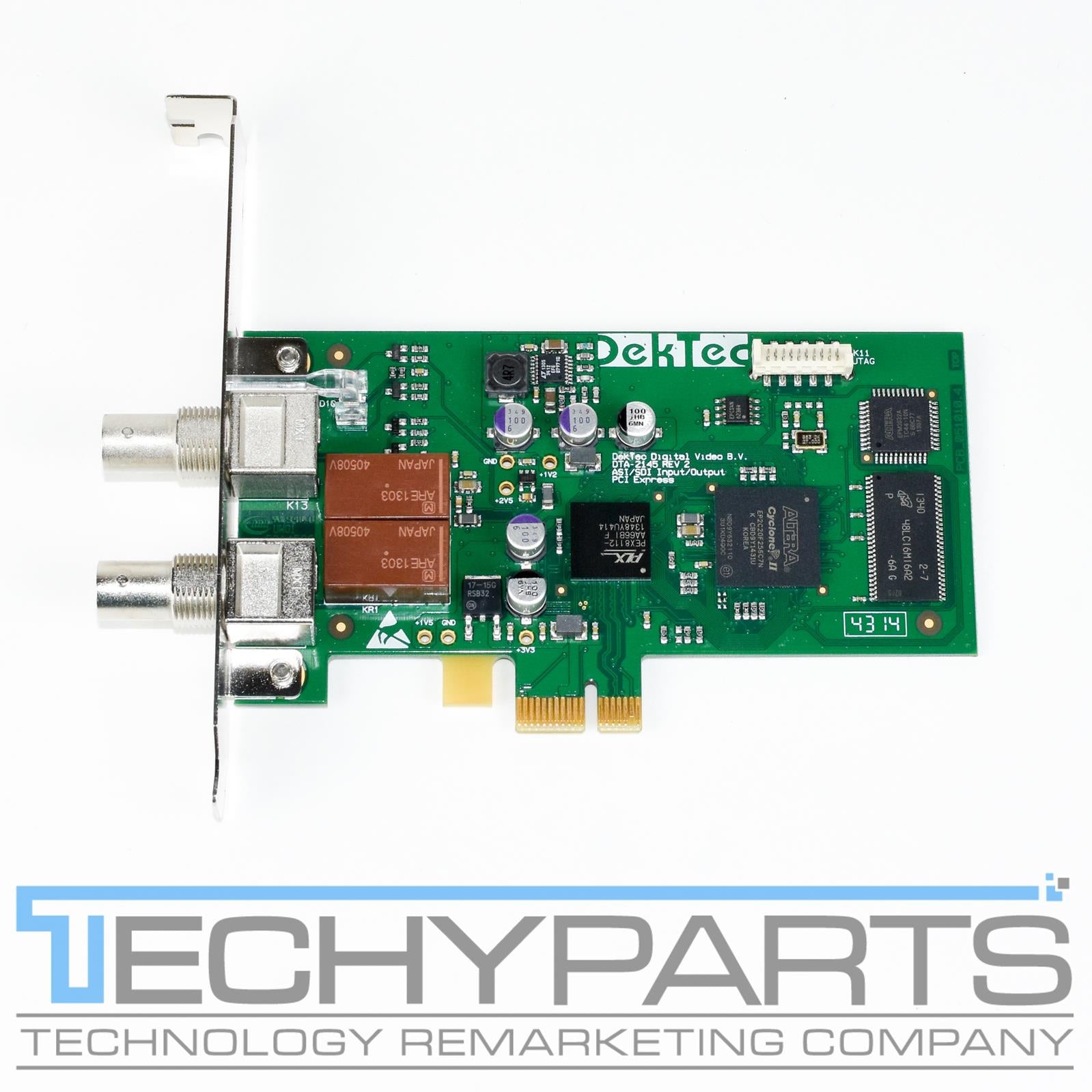 DekTec DTA-2145 ASI/SD-SDI Input Output PCI Express x1 Capture Card ...