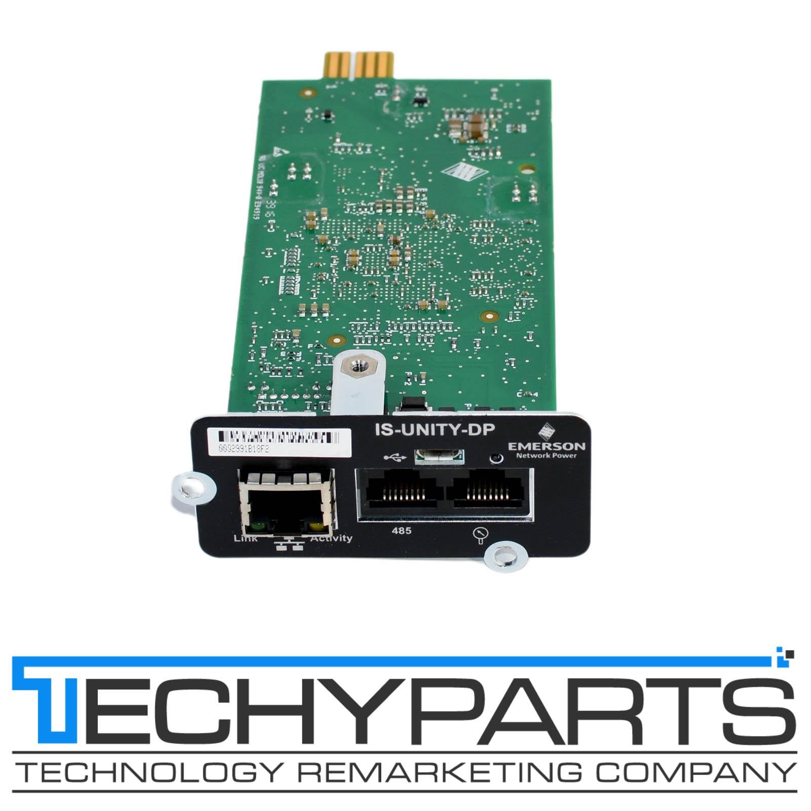 Emerson Liebert IntelliSlot IS-UNITY-DP Unity-DP RS-485 Management Web ...